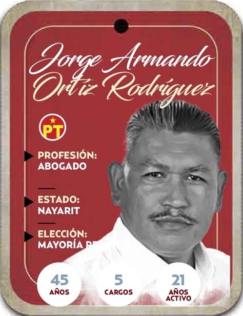 ¿quién Es Jorge Armando Ortiz Rodríguez Conoce A Tu Próximo Diputado
