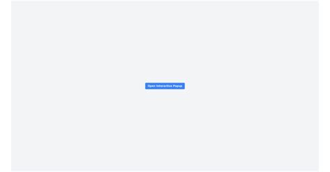 Interactive Popup Component Free Html Tailwind Component
