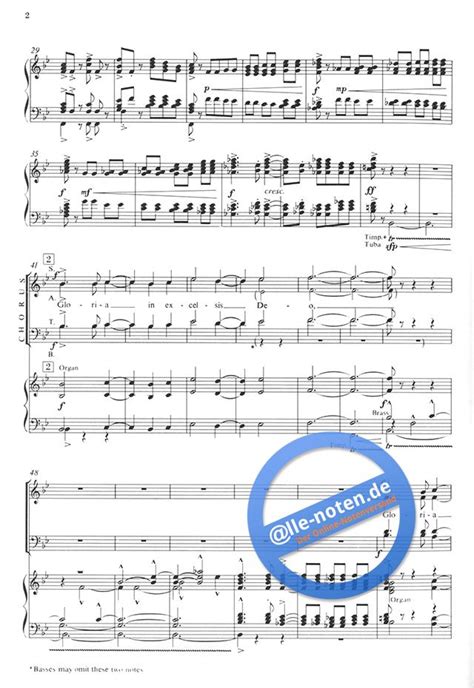 Gloria John Rutter Sheet Music For Mixed Choir