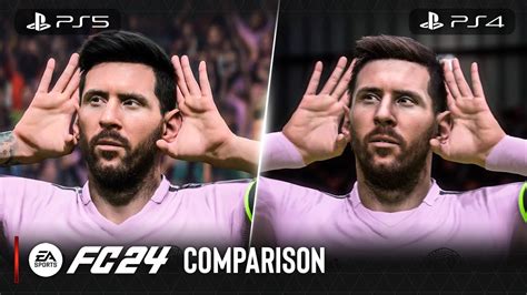 Comparativa Gráfica De Ea Sports Fc 24 Diferencias Entre