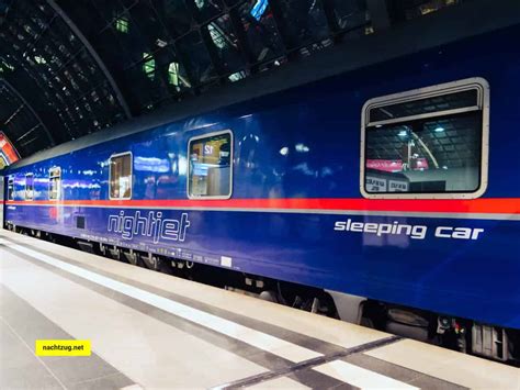 Nachtzug von Wien nach Amsterdam ÖBB nightjet NJ40490
