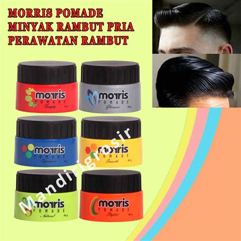 Jual Pomade Morris Stylish Minyak Rambut Pria 80g Shopee Indonesia