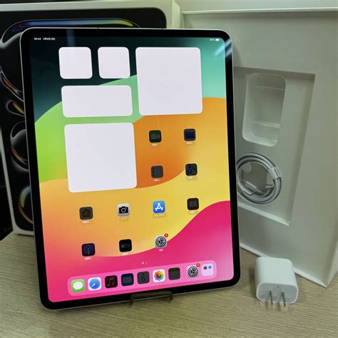 【未使用に近い】【apple Store購入simフリー】ipad Pro 13インチ M4チップ搭載 Wi Fi＋cellularモデル