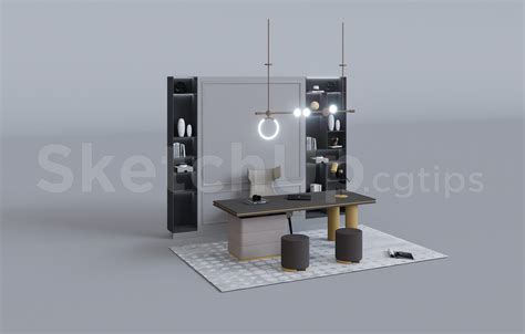 9961 Free Sketchup Table Work Model Download
