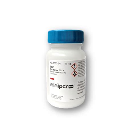 Tbe Electrophoresis Buffer Powder Makes 600 Ml Minipcr Dx