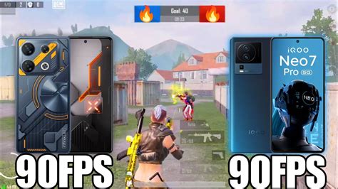 Infinix Gt 10 Pro 5g Vs Iqoo Neo 7 90 Fps Bgmi Test Iqoo Neo 7 Pubg