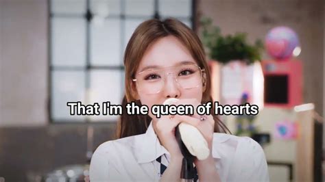 TWICE QUEEN OF HEARTS Karaoke Lower Key YouTube