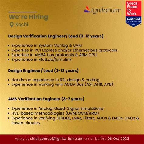 Shibi Samuel Posted On Linkedin