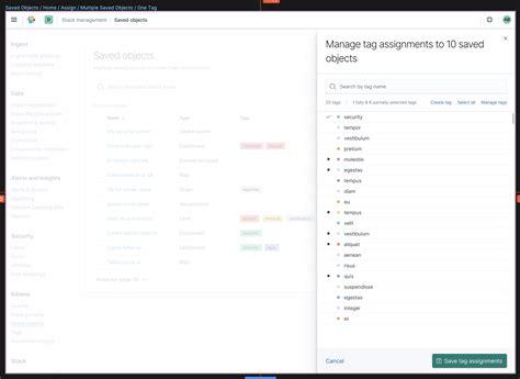 Savedobjecttagging Expose Flyout To Assign Tags To A So · Issue