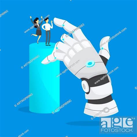 Artificial Intelligence Concept Futuristic Technology And Robot Brain