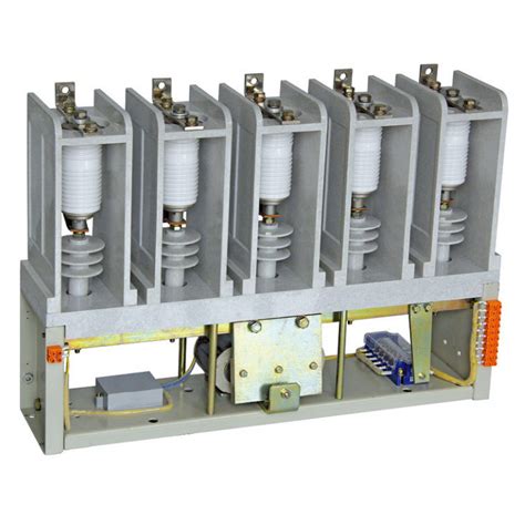 AC High Voltage Vacuum Contactor 12KV Five Pole Phase 630A Contactor