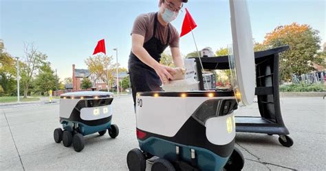 Uber Eats Launches Robot Delivery In Miami With Cartken