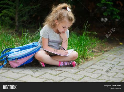 Schoolgirl Elementary Image And Photo Free Trial Bigstock