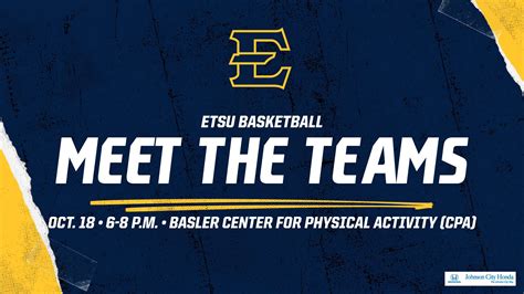 Etsu To Hold Meet The Teams Night On Wednesday East Tennessee State