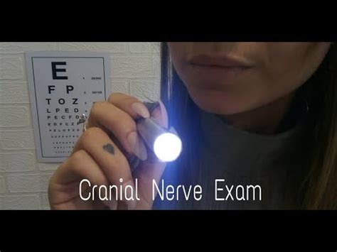 Cranial Nerve Exam Asmr Youtube