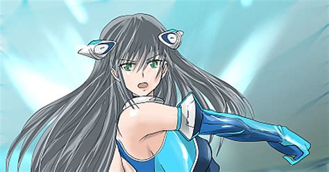 境界飛翔セレスタイト 彼女の変身コスが競泳水着にしか見えないので世界は危機に陥っていた 暁寒天のイラスト Pixiv