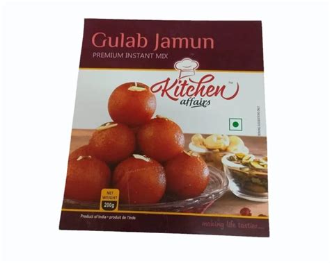 200gm Premium Gulab Jamun Instant Mix At Rs 52pack Siyaganj Indore