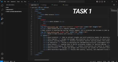 completed task 1 of front end developer at cognifyz bavadharani m