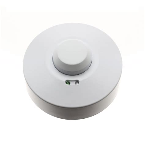 microwave sensor switch with light level sensor surface mounting ip20