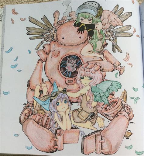 Nesca S Nook Pop Manga Coloring Book By Camilla D Errico