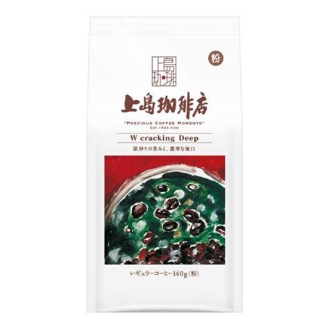 커피분ucc우에시마 커피 우에시마 커피점 W Cracking Deep 1봉지140g 재팬스토어 일본약 의약품 전문 직구 쇼핑몰