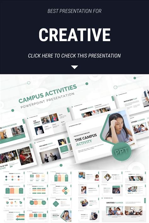 The Campus Activities Powerpoint Template