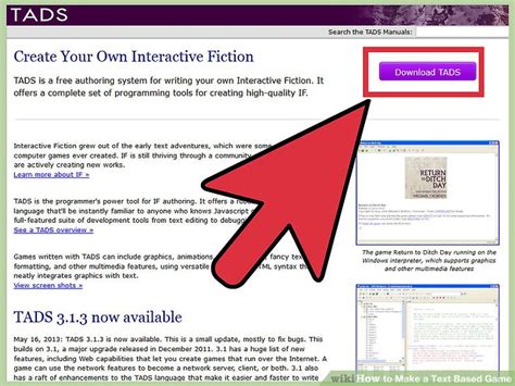 how to make a text based game with pictures wikihow