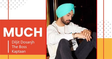 Muchh ਮੁੱਛ Lyrics Diljit Dosanjh New Song 2019 The Boss Kaptaan