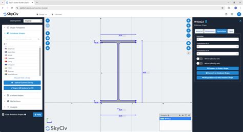 SkyCiv Section Builder SkyCiv Engineering