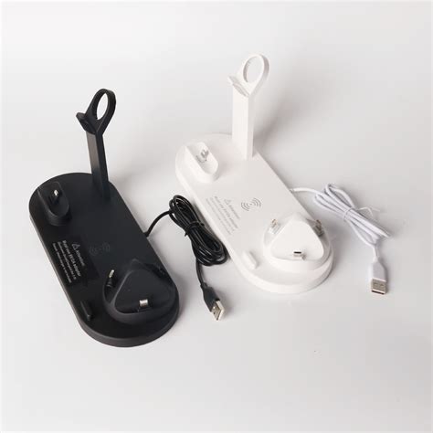 四合一手机无线充电底座适用苹果手机airpods Iwatch无线充电器 阿里巴巴