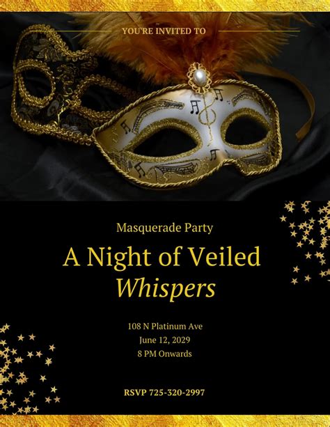 Creative Sweet 16 Invitations Masquerade