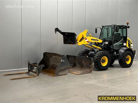 komatsu wa 80 m 8 e0 wheel loader for sale netherlands apeldoorn pj36300
