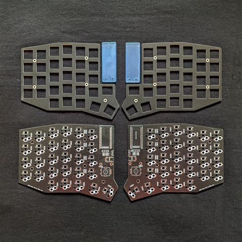 Sofle Choc Hotswap Split Ergo 50 Kit Black 42 Keebs