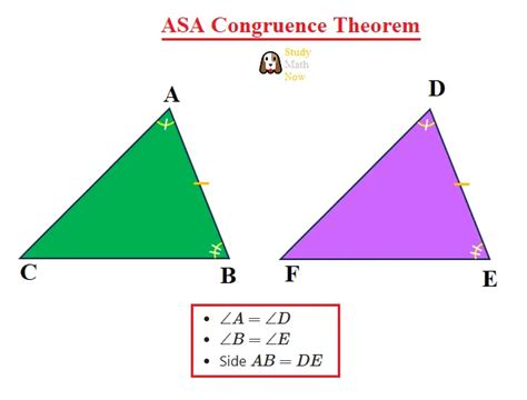 Asa Triangle Definition Theorem And Examples
