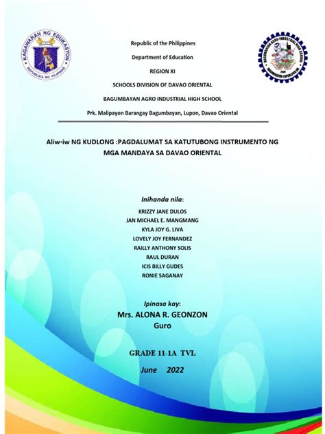 Konseptong Papel Pdf
