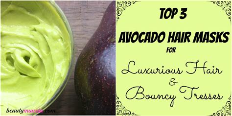 Avocado Hair Mask Recipes For Luxurious Hair Beautymunsta Free