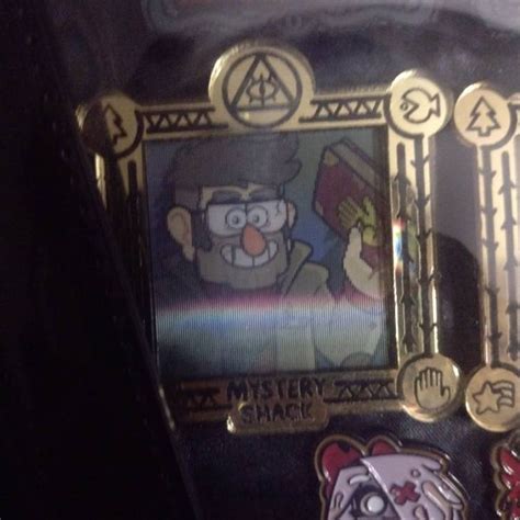 Gravity Falls Pin Lenticular Fanart Etsy