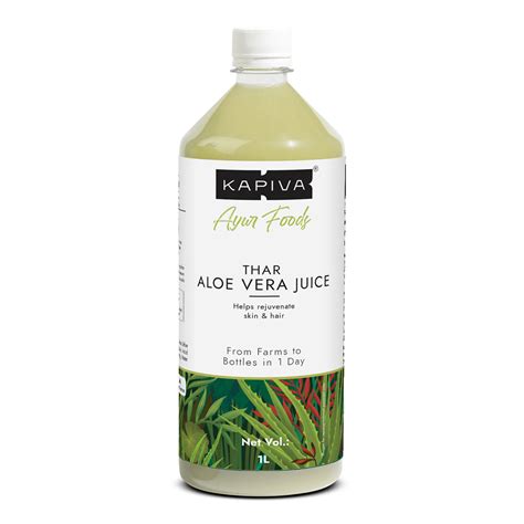 Aloe Vera Juice 1ltr Kapiva Ayurcentral Online
