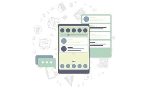 Premium Vector Illustration Of A Notification Bar On A Smartphone