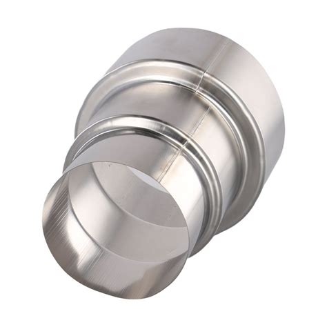 Stainless Steel Flue Liner Reducer Tubing Connector Chimney Adaptor