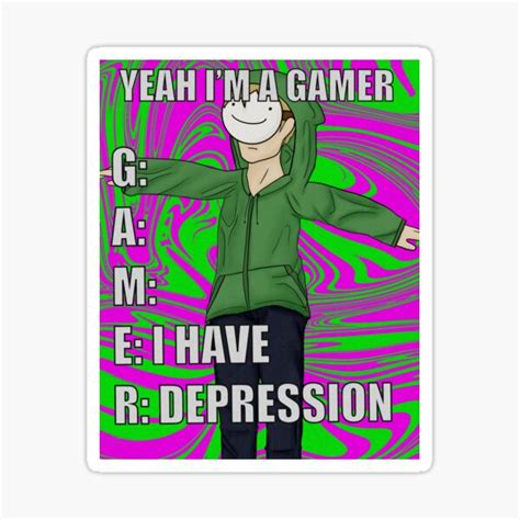 Dream Dreamwastaken Minecraft Youtube Meme Sticker For Sale By