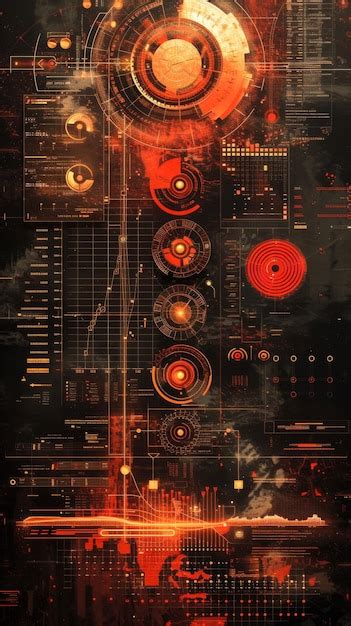 Premium Photo Futuristic 3d Animation Diagram Graph Data