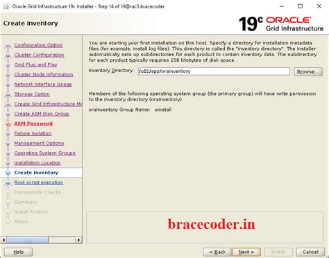 Oracle 19c Rac Installation Part Iii Grid Installation Brace Coder