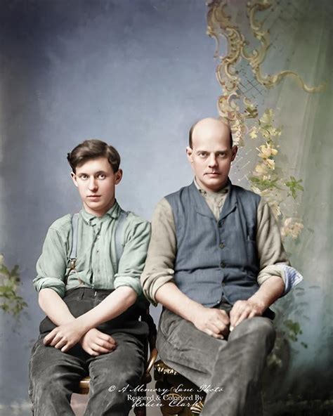 These Gentlemen Were Photographed In Waynesboro Pennsylvania Circa