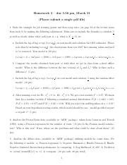 Hw3 MSA8200 Spring 2022 Pdf Homework 3 Due 5 30 Pm March 31 Please