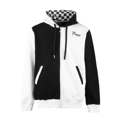 Purple Rain Face Zip Hoodie Prince Official Store