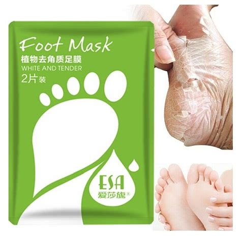 Esa Dead Skin Peeling Foot Mask Exfoliating Remove Dead Skin Heels Mask