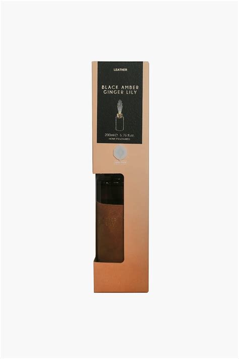 Leather Amber Ginger Lilly Diffuser 200ml
