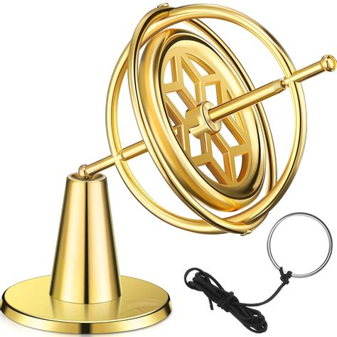 Gyroscope Toy Metal Anti Gravity Rotating Desk Gyroscope Flying Motion