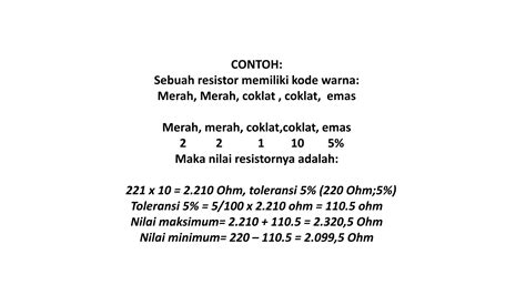 Jenis Resistor Pptx